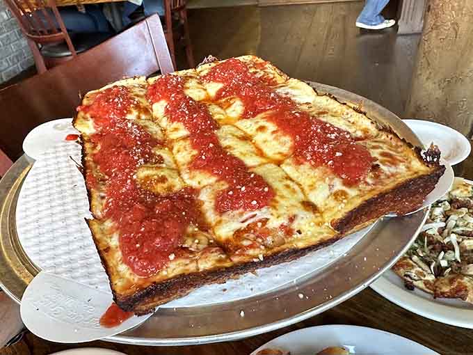 Detroit-style pizza brings thick, airy crust and caramelized cheese edges that'll make you question everything you thought you knew about pizza.