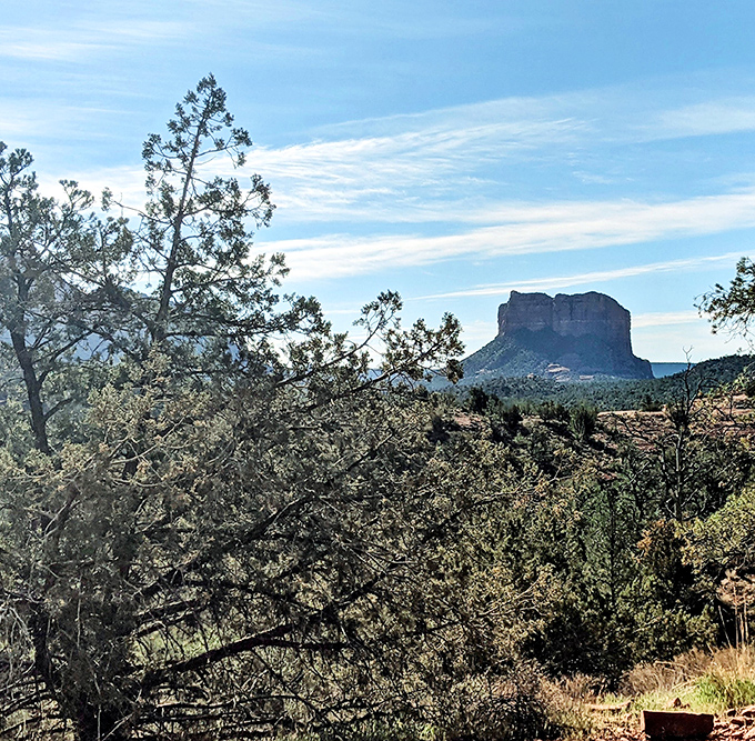 Summer brings dramatic cloud formations, nature's own special effects department working overtime above the red rock stage.