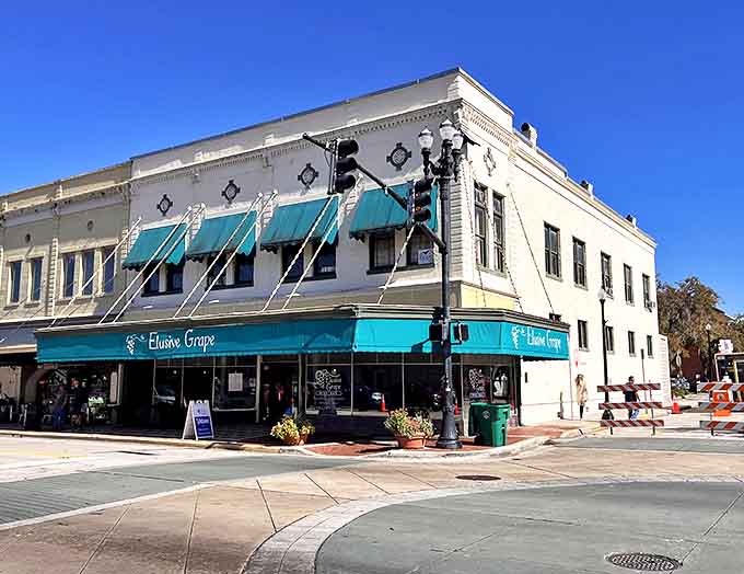 The Elusive Grape lives up to its name as an unexpected wine haven where oenophiles can escape Florida's beer-and-margarita reputation.