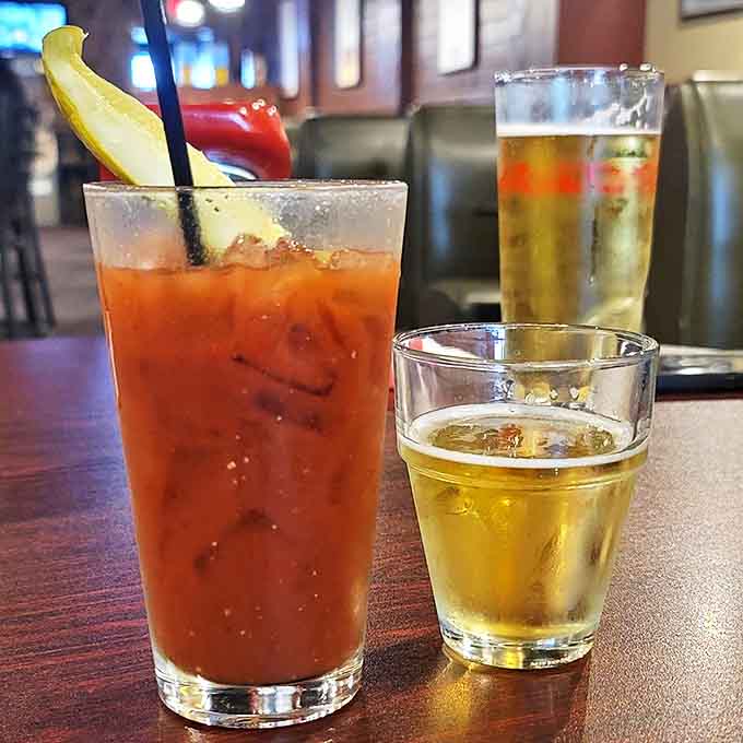 The legendary Bloody Mary&mdash;practically a meal itself. Perfect for weekend brunches or that "hair of the dog" moment.