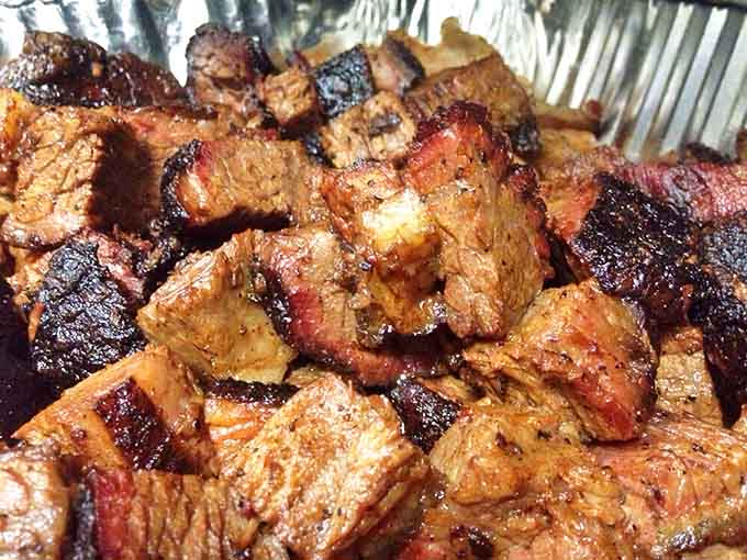 Burnt ends are the candy of the barbecue world, and these little nuggets of joy prove why they're worth their weight in gold.