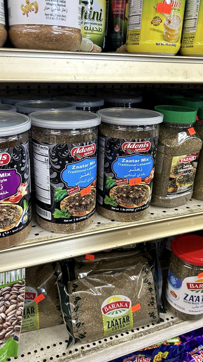 Zaatar, the Middle Eastern spice blend that makes everything taste better. These jars hold the key to transforming ordinary dishes into extraordinary ones.