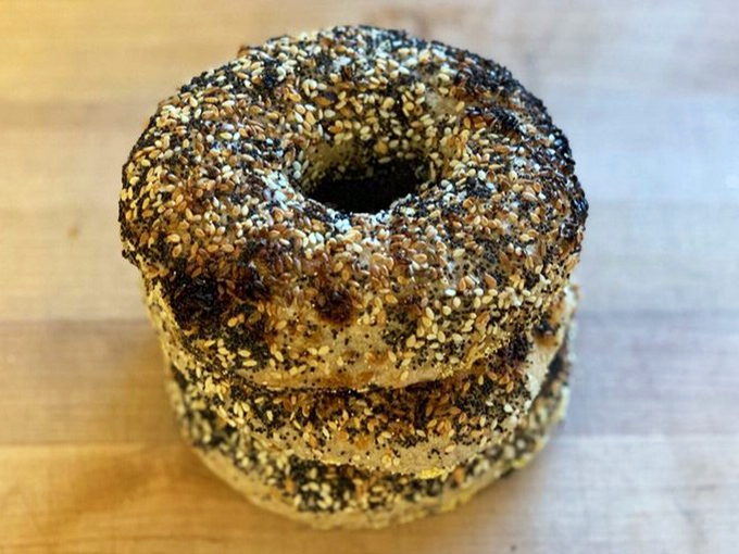 These aren't just bagels &ndash; they're wood-fired works of art with perfectly seeded exteriors and chewy interiors that ruin you for all others.