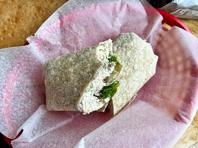 Breakfast wrapped in convenience &ndash; a handheld morning meal that proves Vermont knows its way around portable deliciousness.