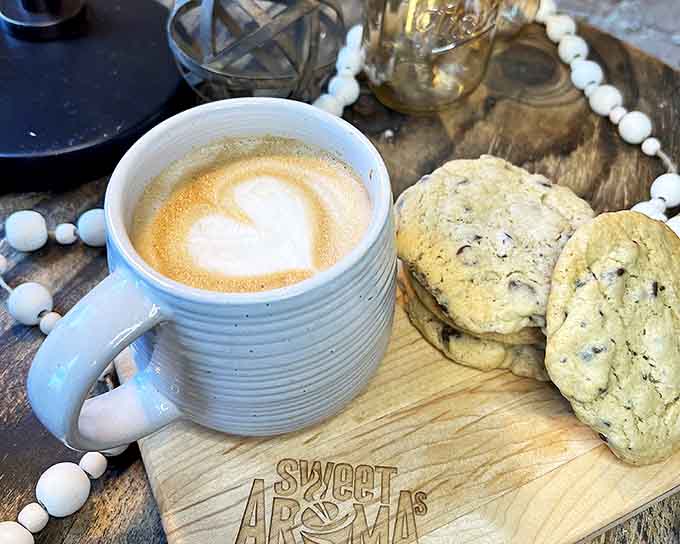 That perfect moment when coffee meets cookie &ndash; a relationship so beautiful it should have its own romantic comedy soundtrack.