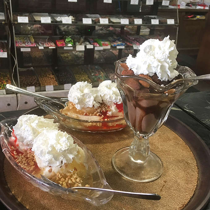 The ice cream trio that launched a thousand return visits &ndash; each scoop dense yet impossibly smooth, with flavors that remind you why quality ingredients matter.