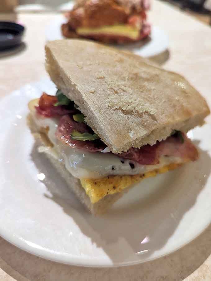 Simple perfection on a plate &ndash; when quality ingredients meet skilled hands, even the humblest sandwich becomes something worth crossing town for.