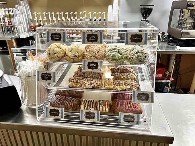 Morning glory: Freshly baked scones and Danish pastries that make you question why you'd ever settle for grocery store versions again.