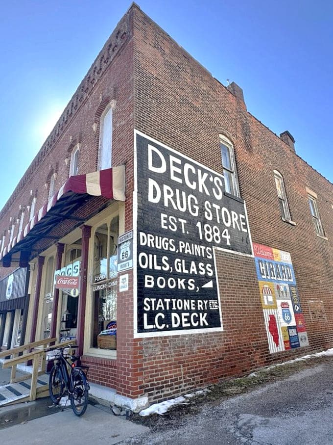 This historic building has been serving ice cream and preserving local history for generations.
