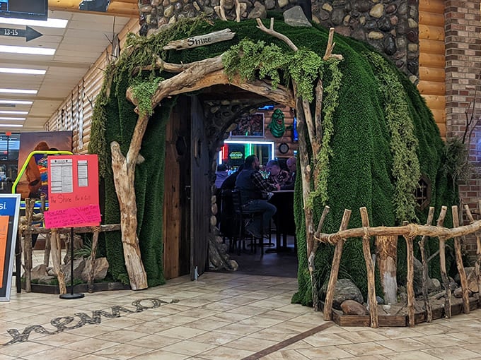 The Shire's magical entrance proves that dinner and a movie can be more exciting than you ever imagined.