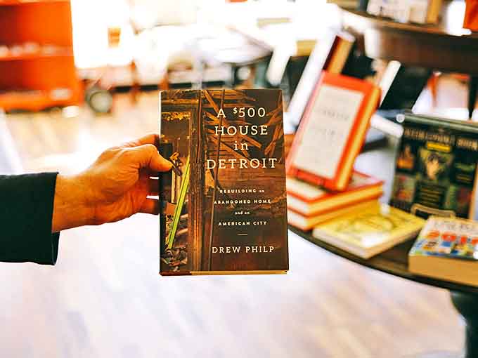 Drew Philp's memoir about rehabilitating an abandoned Detroit home mirrors the city's own journey of renewal, making it a perfect addition to Pages' local collection.