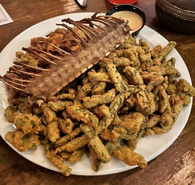Rattlesnake and cactus fries &ndash; because nothing says "I'm adventurous" like eating something that could have eaten you.