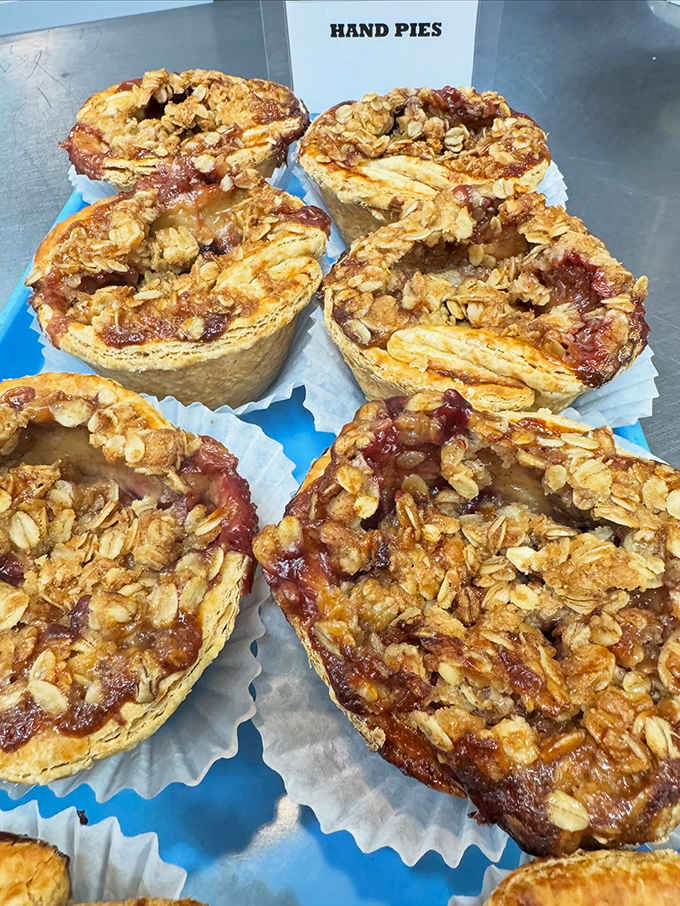Blueberry peach hand pies that taste like summer had a love affair with butter. The crumble topping adds textural contrast that makes each bite a revelation.