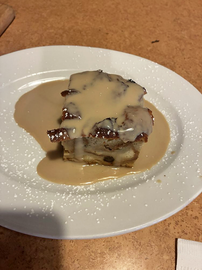 Bread pudding that transforms humble ingredients into something magical &ndash; like Cinderella, but delicious and covered in caramel sauce.