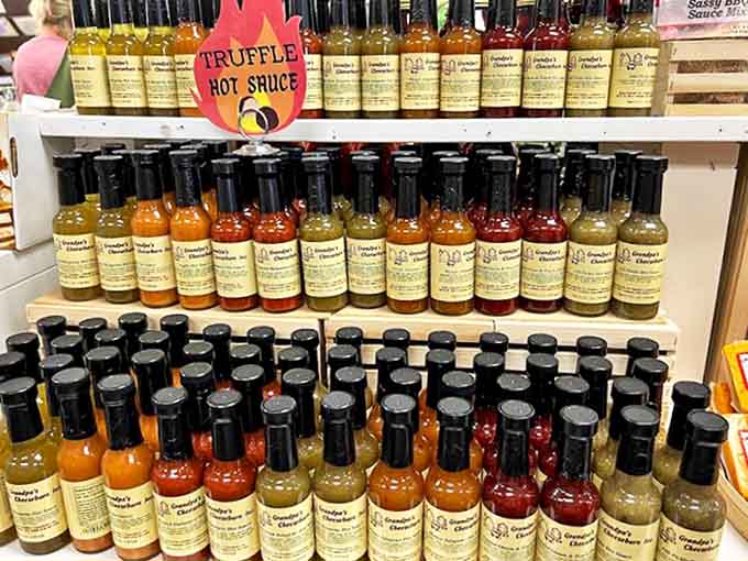 Their hot sauce collection ranges from "adds a nice kick" to "might require signing a waiver" &ndash; something for every heat-seeking palate.