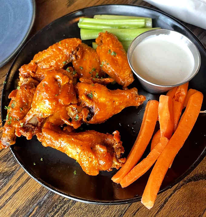 Golden-fried chicken wings with perfectly crispy skin &ndash; the ideal shareable starter before diving into those famous Italian entrees.