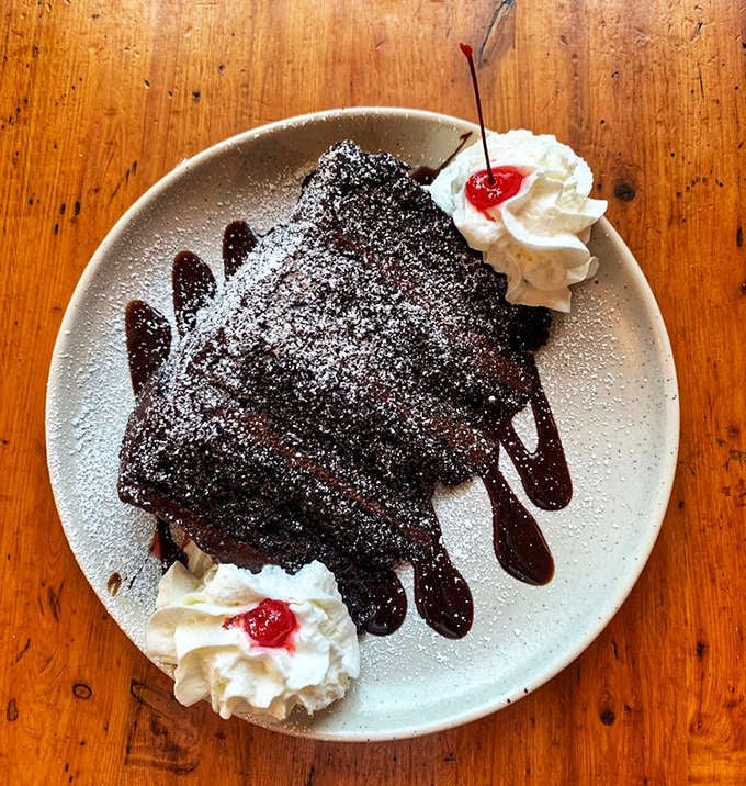 This chocolate cake doesn't just satisfy your sweet tooth&mdash;it throws a full-blown party for it, complete with whipped cream confetti.