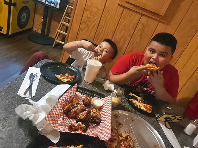 Family moments like these are T-Moe's specialty &ndash; where memories are made between bites of pizza and wings in an atmosphere of simple, genuine hospitality.