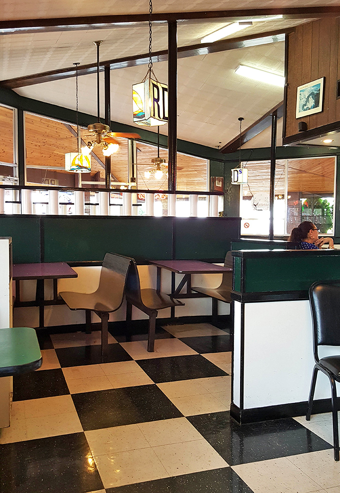 Cozy booths invite you to slide in and stay awhile, surrounded by decades of conversations and comfort food memories.