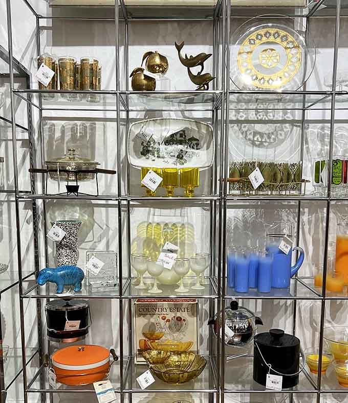 From vintage glassware to quirky collectibles, this is where your grandmother's "good stuff" finally gets the respect it deserves.