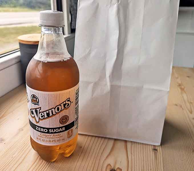 Even the zero-sugar version of Vernors maintains that distinctive Michigan ginger snap &ndash; the perfect palate cleanser between bites of rich pasty.