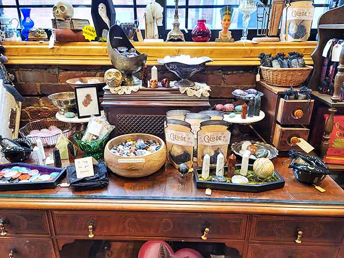 Crystal enthusiasts will find their happy place among these ethically sourced stones and minerals &ndash; nature's artwork for the discerning collector.