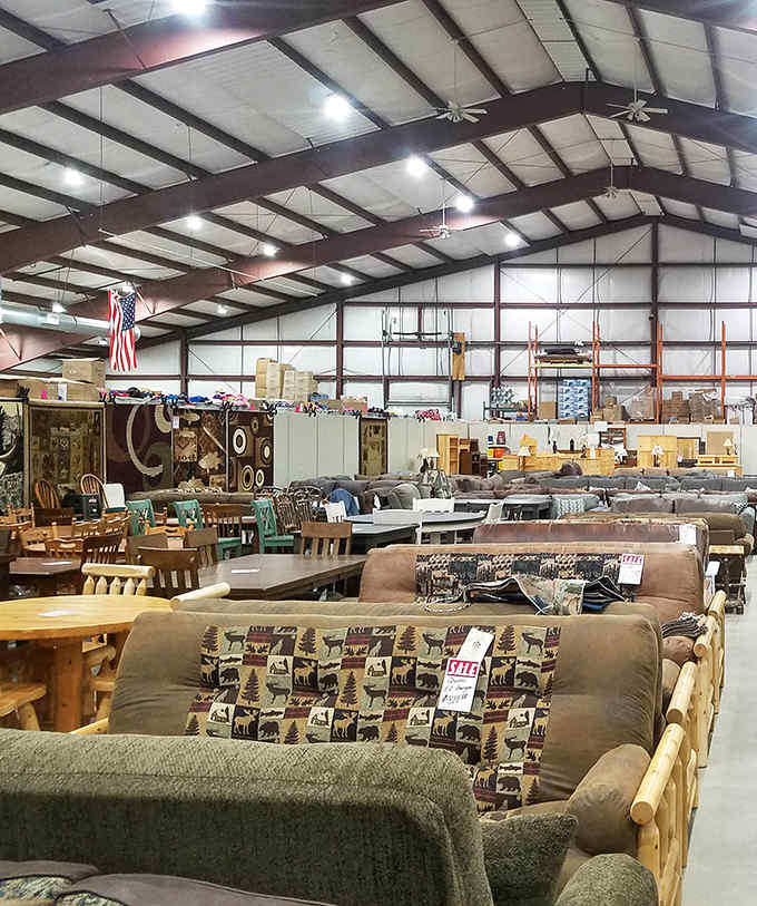 A playful nod to Maine history with this dapper gentleman display &ndash; because even museums can have a sense of humor.