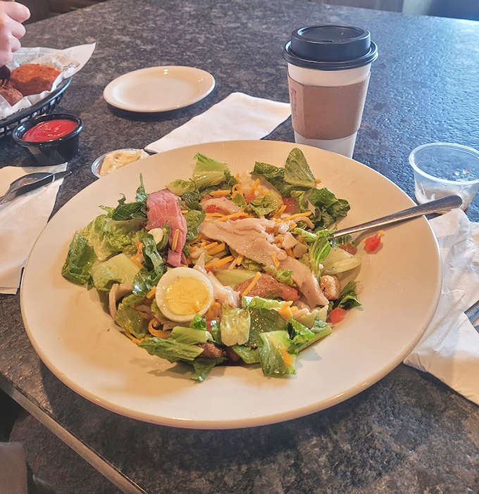 Even their salads mean business, loaded with fresh ingredients that make eating greens feel like a treat rather than a chore.