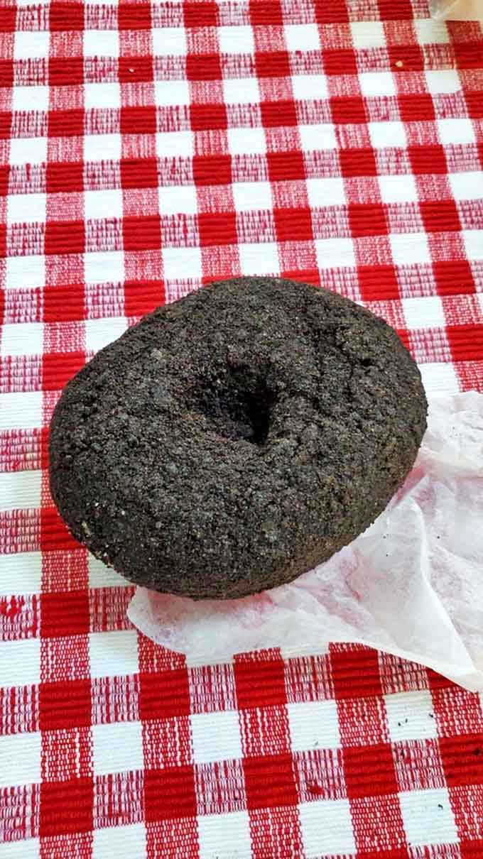 The rebellious teenager of the donut case &ndash; dark, mysterious, and somehow combining cookies and breakfast in a way parents can't reasonably object to.