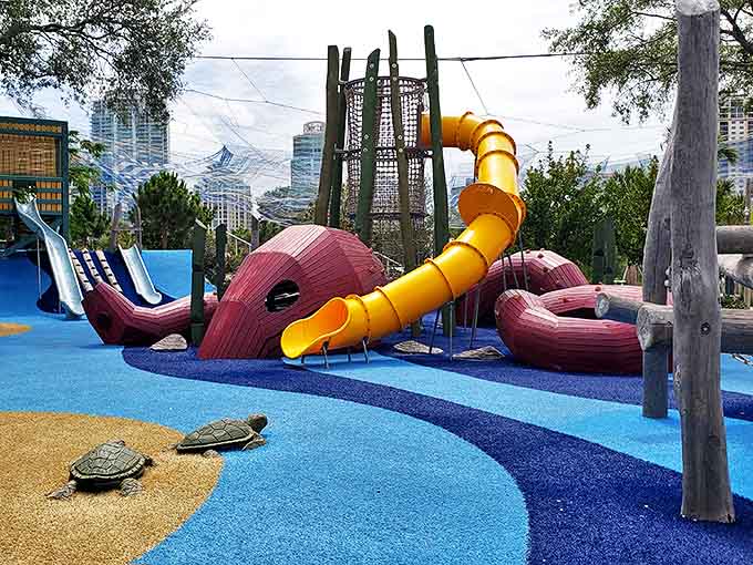 A colorful obstacle course where energy is burned, friendships are formed, and childhood memories are crafted with every step.