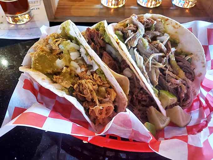 Street tacos provide the perfect accompaniment to both beers and ciders &ndash; simple, flavorful handheld delights that complement rather than compete with your beverage.