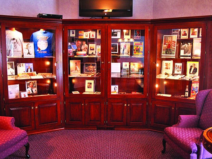 The Toland-Herzig Famous Endings Museum houses fascinating memorabilia that celebrates how we commemorate extraordinary lives.