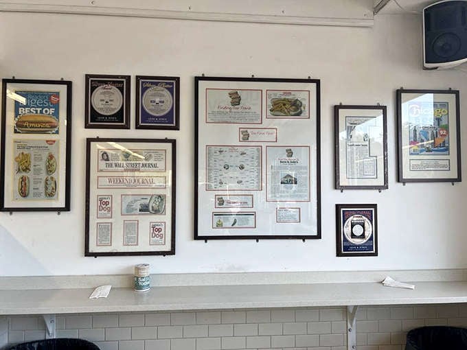 The wall of fame tells the story: decades of accolades from newspapers and magazines that confirm what locals have always known.