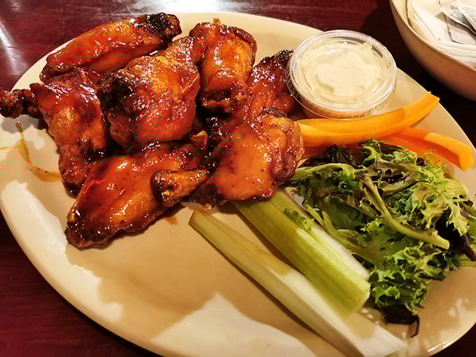 These wings aren't just good, they're "text-your-friends-immediately-to-brag" good. Sticky, sweet, and impossible to eat politely.