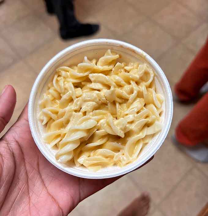 Mac and cheese so creamy it could make a grown adult weep with joy, no shame required.