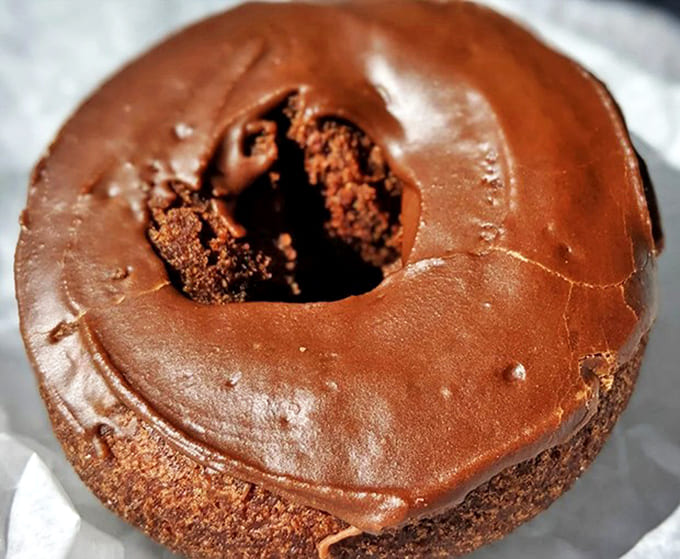 This chocolate donut isn't just a treat &ndash; it's a deeply satisfying experience with a richness that puts fancy desserts to shame.