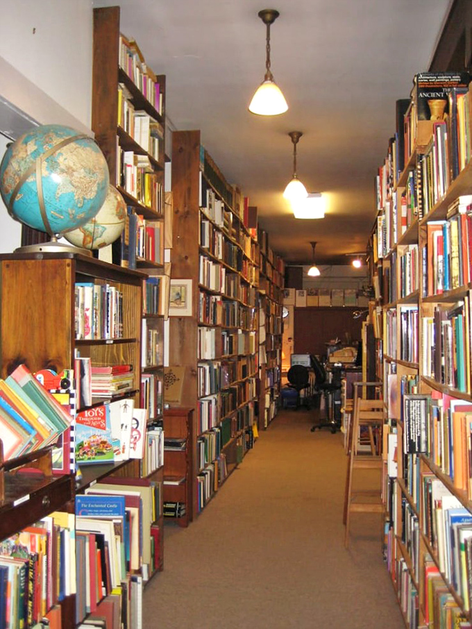 The shop's organization follows its own delightful logic, with genres flowing into one another like chapters in a well-crafted novel.