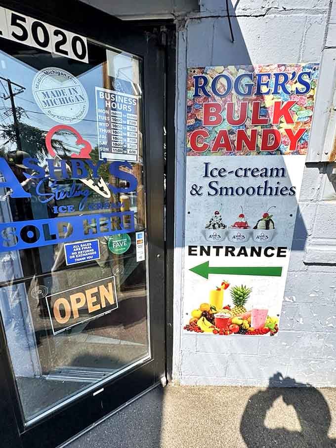 OPEN – the most beautiful word in the English language when it's illuminated on the door of Michigan's temple to treats and frozen delights.