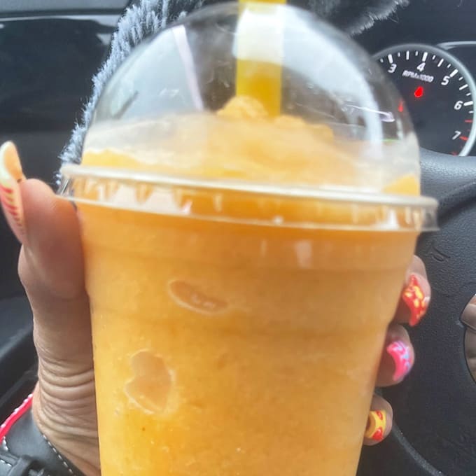 This mango smoothie isn't just a drink &ndash; it's liquid sunshine in a cup, bringing tropical vibes to Motor City.