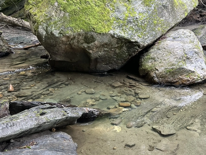 Crystal clear waters reveal Vermont's geological story &ndash; these rocks have been perfecting their look for millions of years.