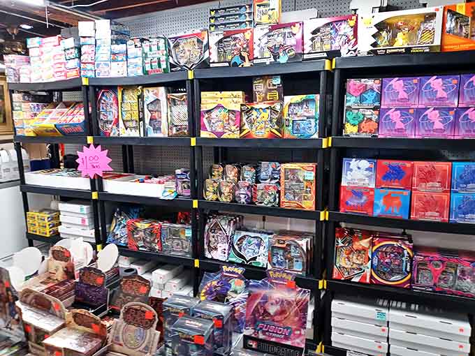 Pok&eacute;mon cards showcase pocket monsters in all their holographic glory, tempting collectors young and old to catch 'em all.