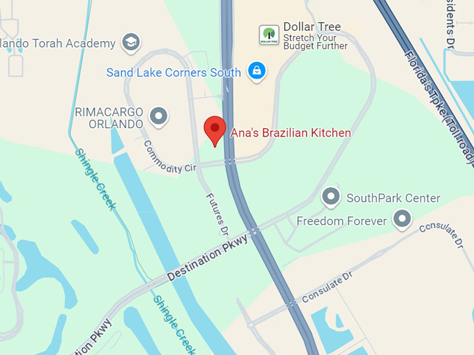 ana's brazilian kitchen 10 map