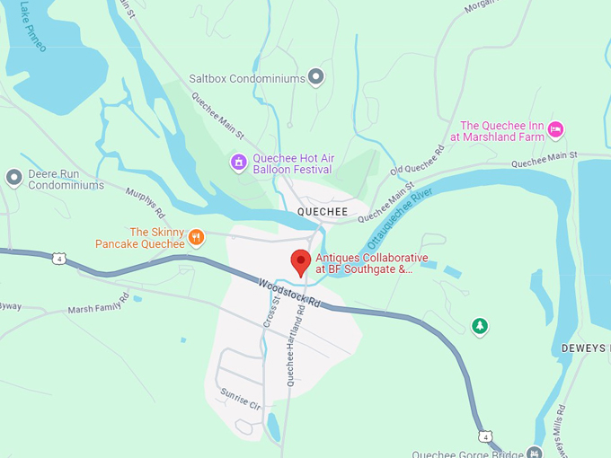 antiques collaborative at b.f. southgate & company map