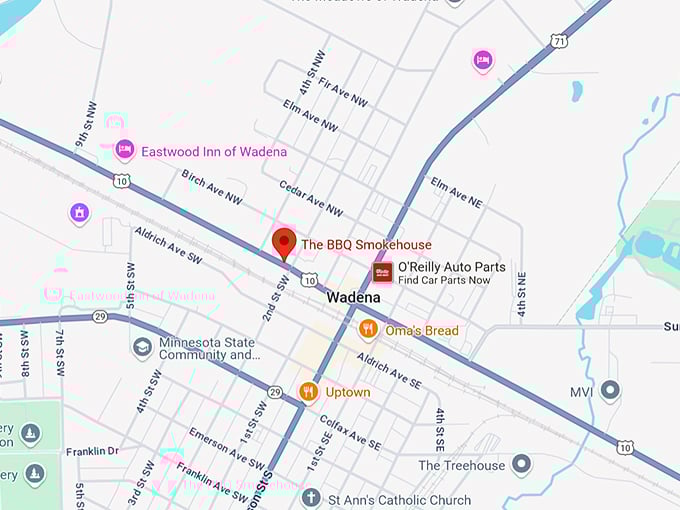 bbq smokehouse 10 map