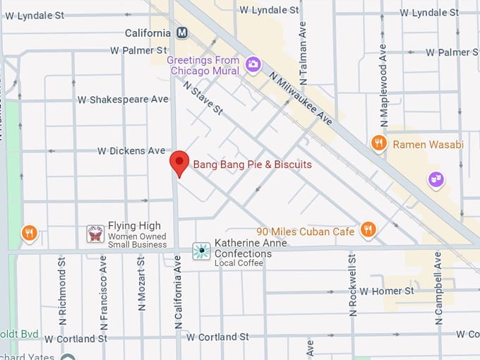 bang bang pie and biscuits 10 map