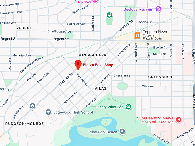 bloom bake shop 10 map