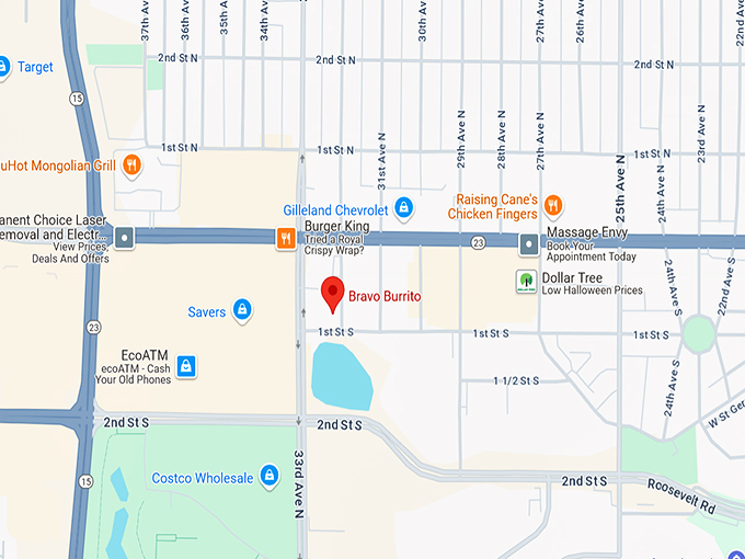 bravo burrito 10 map