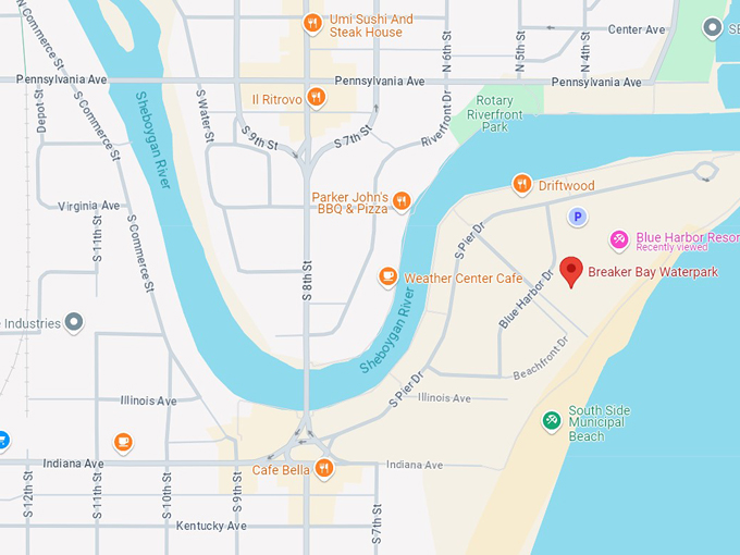 breaker bay waterpark 10 map
