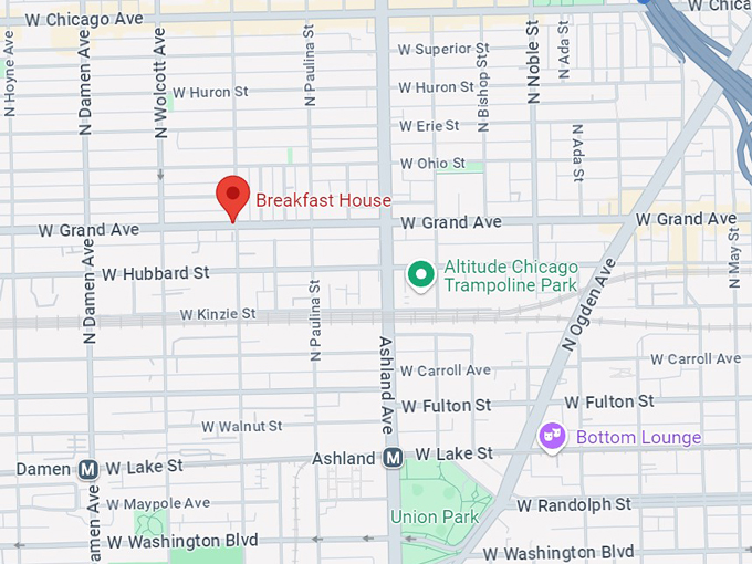 breakfast house 10 map