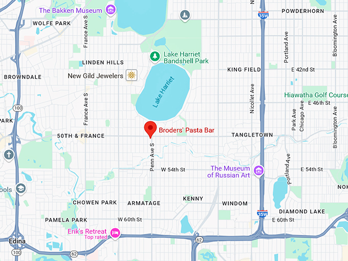 broders&rsquo; pasta bar 10 map